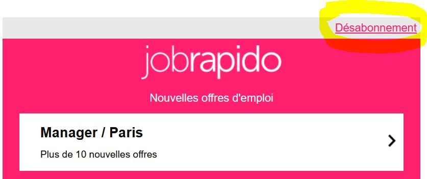 Comment supprimer mon compte Jobrapido? – Jobrapido