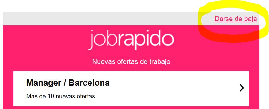 ¿Cómo puedo eliminar mi cuenta de Jobrapido? – Jobrapido