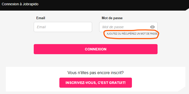 Comment accéder à mon compte Jobrapido? – Jobrapido